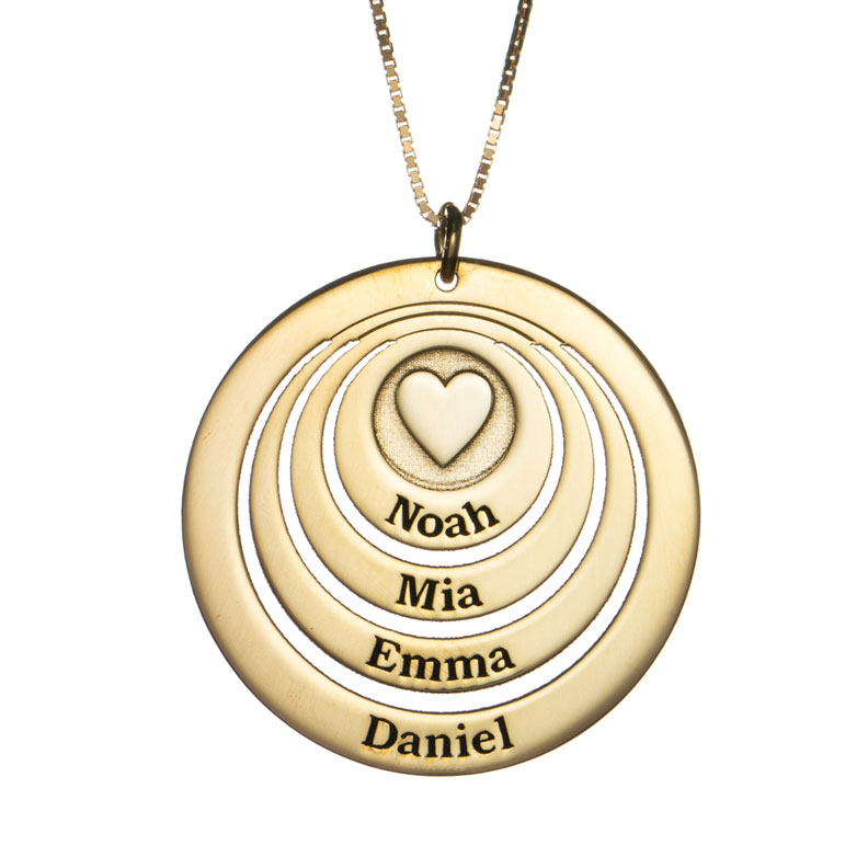 Leo Mila UK - Mum necklace 18ct Gold Plated